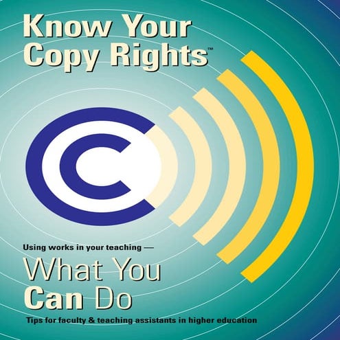 Copyright brochure | PDF | Desktop Publishing | Computer Software and ...