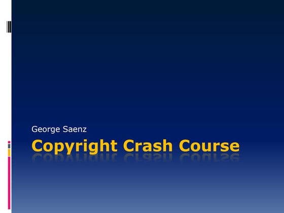 Copyright crash course | PPT