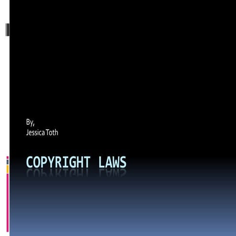 Copyright laws and respect presentation (tln) | PPTX