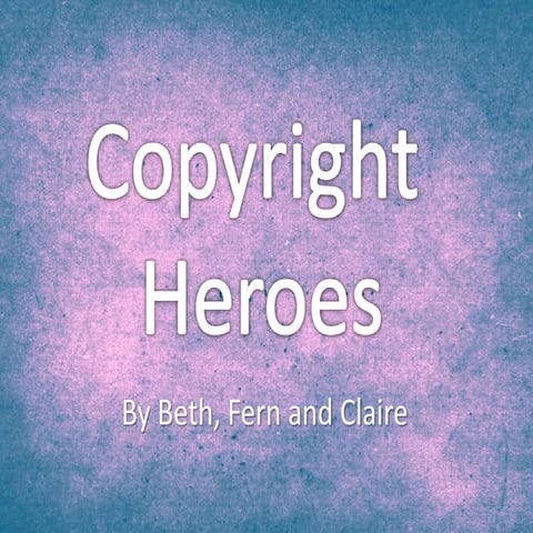 Copyright Presentation | PPT