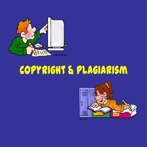 Copyright & Plagiarism | PPTX