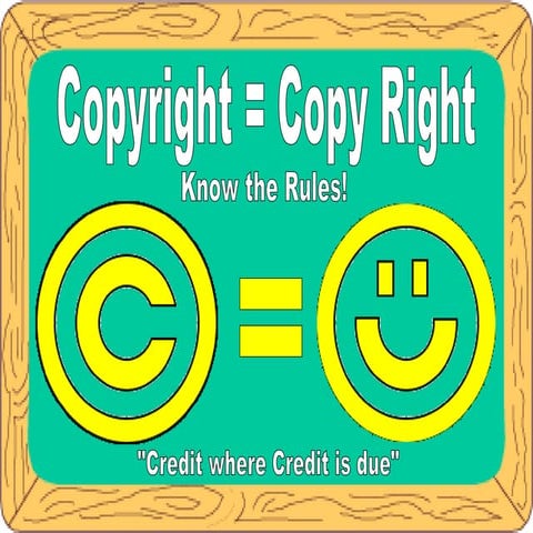 Copyright Posters | PPT