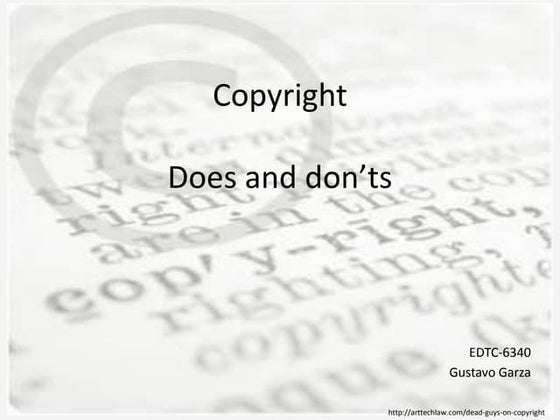 Copyright powerpoint2 | PPT