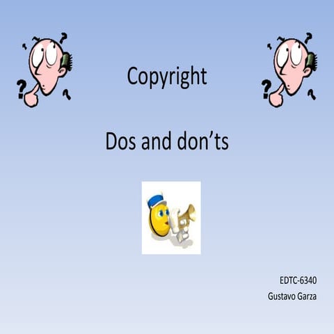 Copyright powerpoint # 5