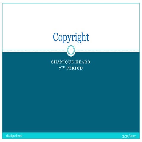 Copyright | PPTX