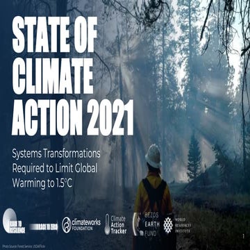 State of Climate Action 2021 | PPT
