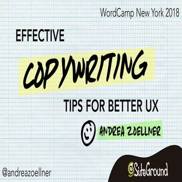 Effective Copywriting Tips for Better UX | PDF