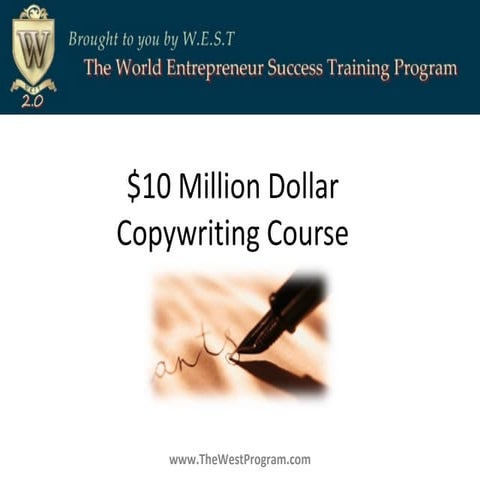 Learn Copywriting Skills | PPT