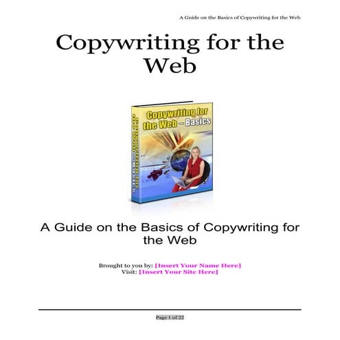 Copywriting for the_web | PDF