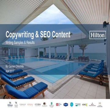 Copywriting and SEO Content Strategy | PPTX