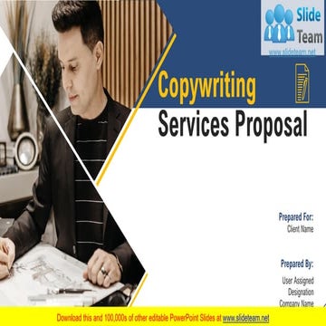 Copywriting Services Proposal PowerPoint Presentation Slides | PDF | Marketing and Advertising ...