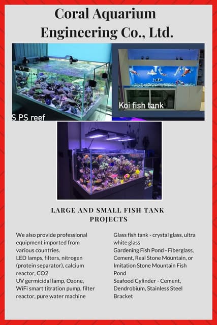 Aquarium supplies | PDF