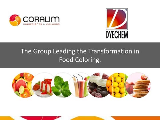 Food Colors Manufacturing Company | PDF