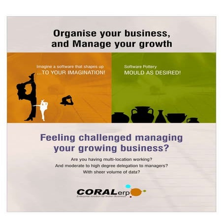 Coral erp brochure | PDF