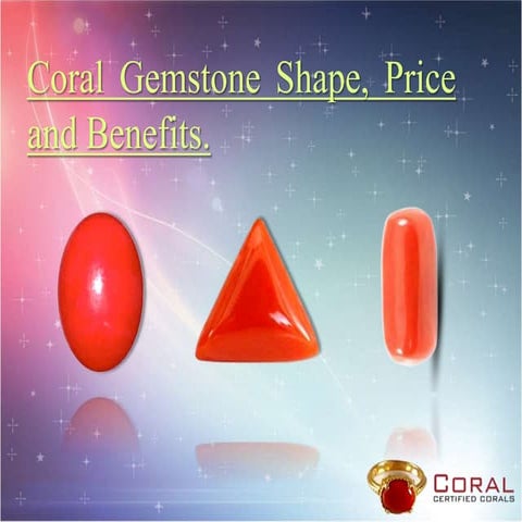 Importance fact about coral gemstone | PPTX