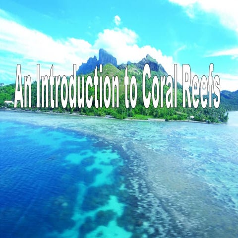 Coral Reef Ecosystem - Background Information | PPT