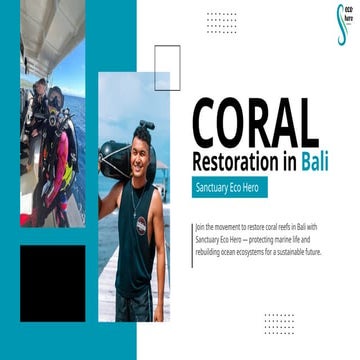 Coral Restoration in Bali – Sanctuary Eco Hero.pptx