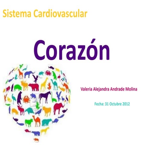 Corazon Animales | PPTX