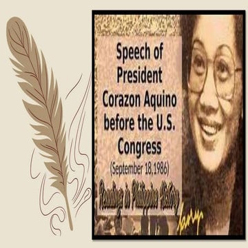 NSCI Cory Aquino brief background and contributions | PPTX