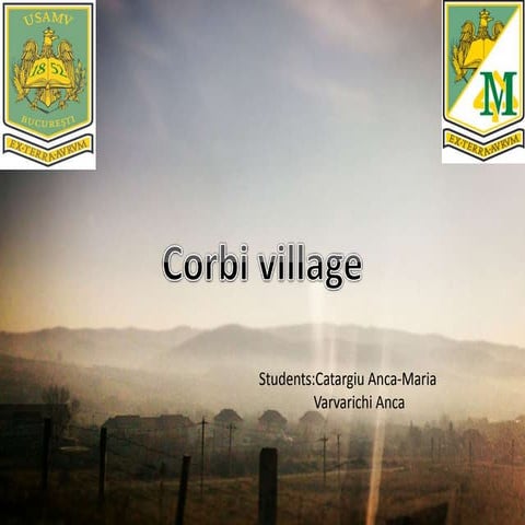 Corbi village | PPTX