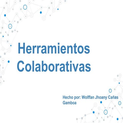 herramientas colaborativas | PPTX
