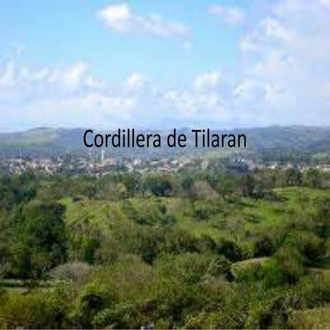 La cordillera de tilarán