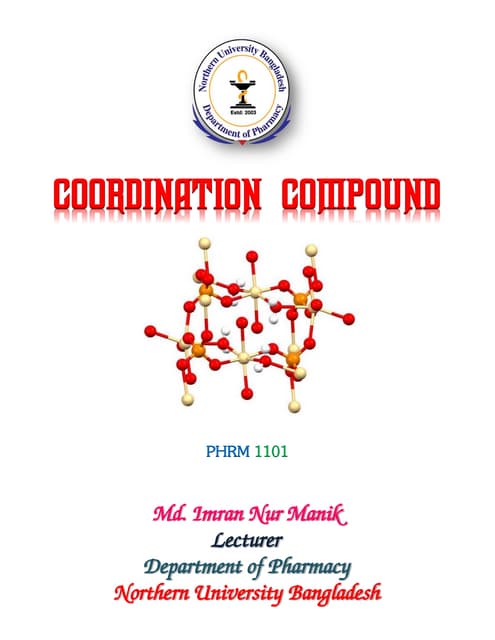 Complexation and Protein Binding | PDF