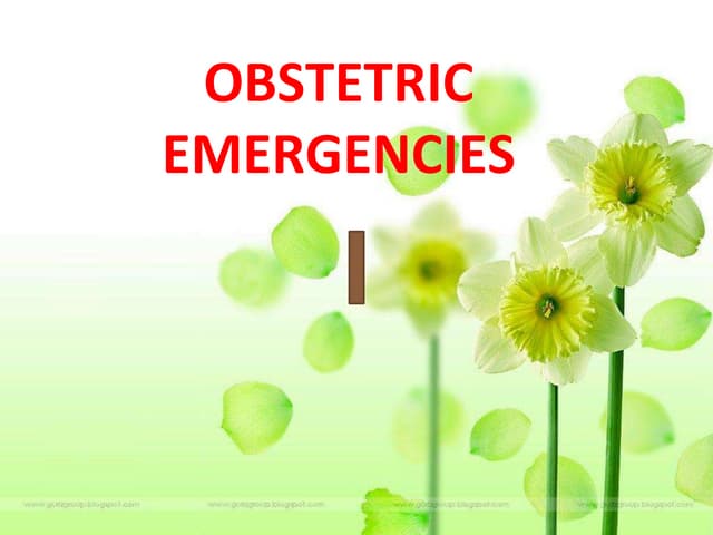 Cord prolapse & cord presentation | PPTX