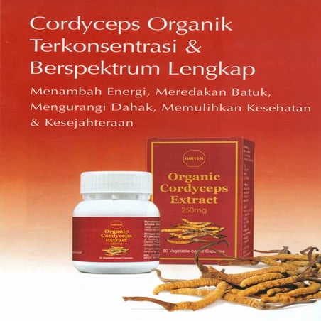 nn oriyen organic Cordyceps untuk pernapasan | PDF