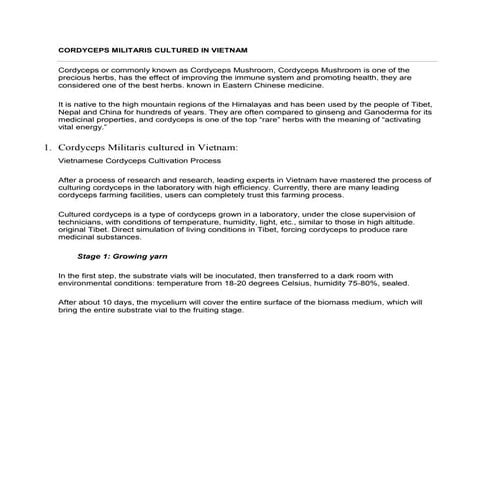 CORDYCEPS MILITARIS CULTURED IN VIETNAM.docx