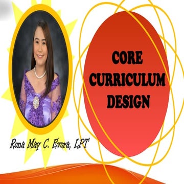Core Curriculum Design_Social Studies Masters | PPTX