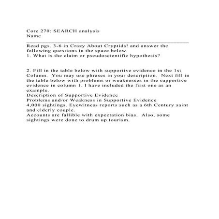 Core 270 SEARCH analysisName __________________________________.docx