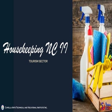 Housekeeping : setting trolley or cart .ppt