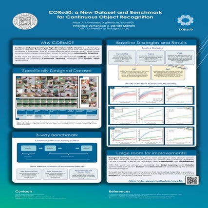 Core50 A New Dataset And Benchmark For Continuous Object Recognition 