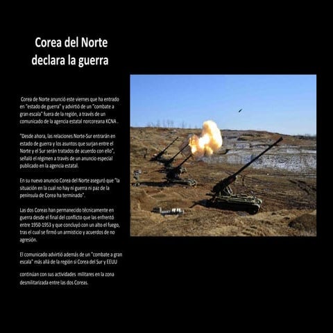 Corea del norte sur | PPT