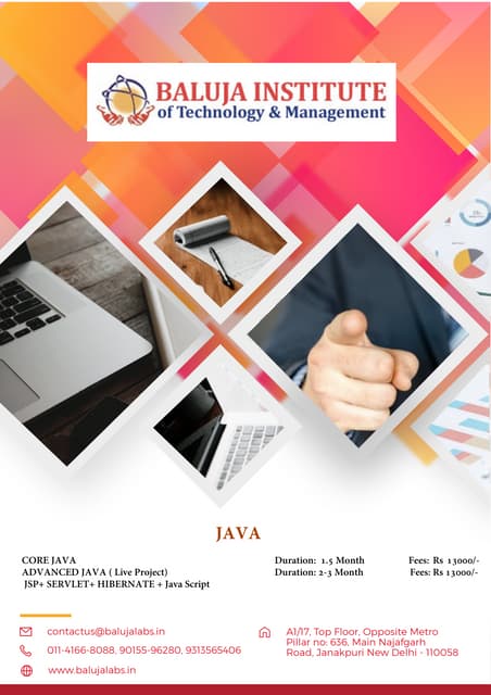 CORE JAVA & ADVANCE JAVA | PDF CORE JAVA & ADVANCE JAVA | PDF
