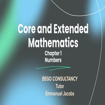 The Cambridge IGCSE™ Core and Extended Mathematics Student’s Book Fifth ...