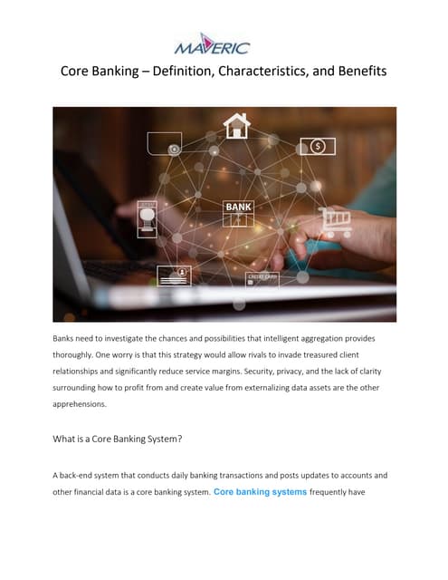 T24 Core Banking: Benefits | PPTX