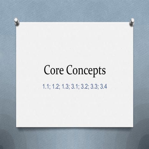 Core Concepts Powerpoint for 6th Grade Students (social studies) | PPTX
