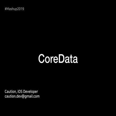 Mashup Ios Core Data Ppt 5241