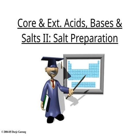 8.3 preparation of salts | PDF