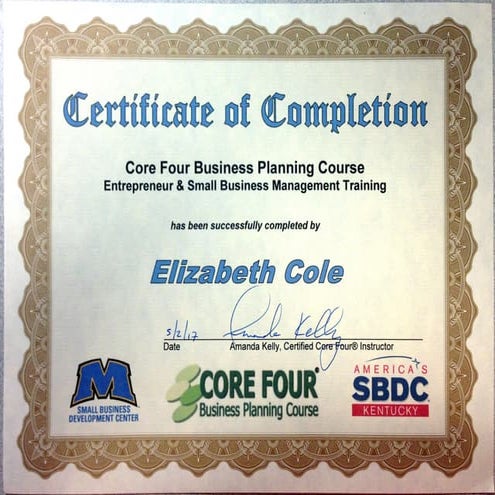 Core Four Business Planning Course: Entrepreneur and Small Business ...