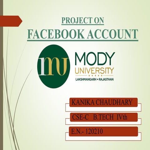 Core java for FACEBOOK ACCOUNT | PPT