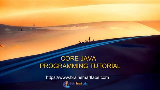 Java Tutorial What Is Java Ppt