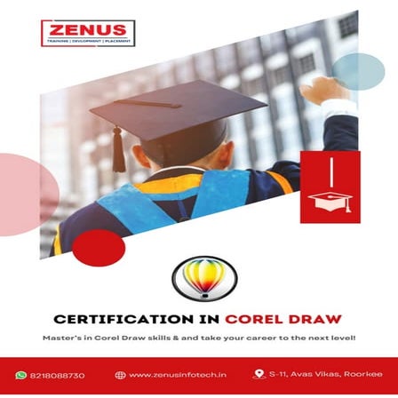 Corel-Draw Syllabus | Zenus Infotech India Pvt. Ltd. Roorkee | PDF