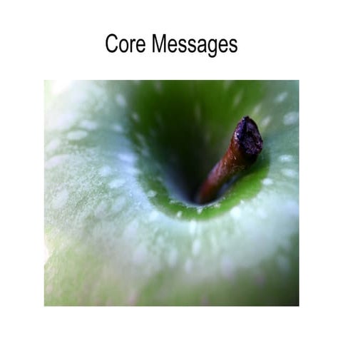 Core messages | PPT