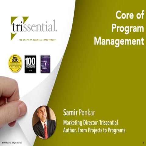 Core of Program Management | PPT