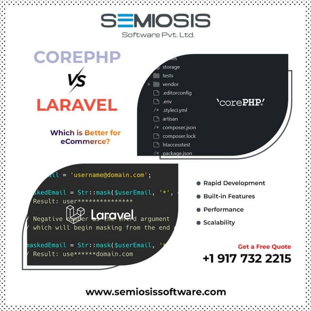 Corephp Vs Laravel Which Is Better For Web Development Pdf