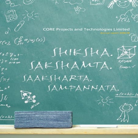 Core Projects Annual Report 2008 09 Final | PDF