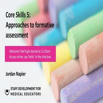 Internal assessment & formative assessment | PPTX